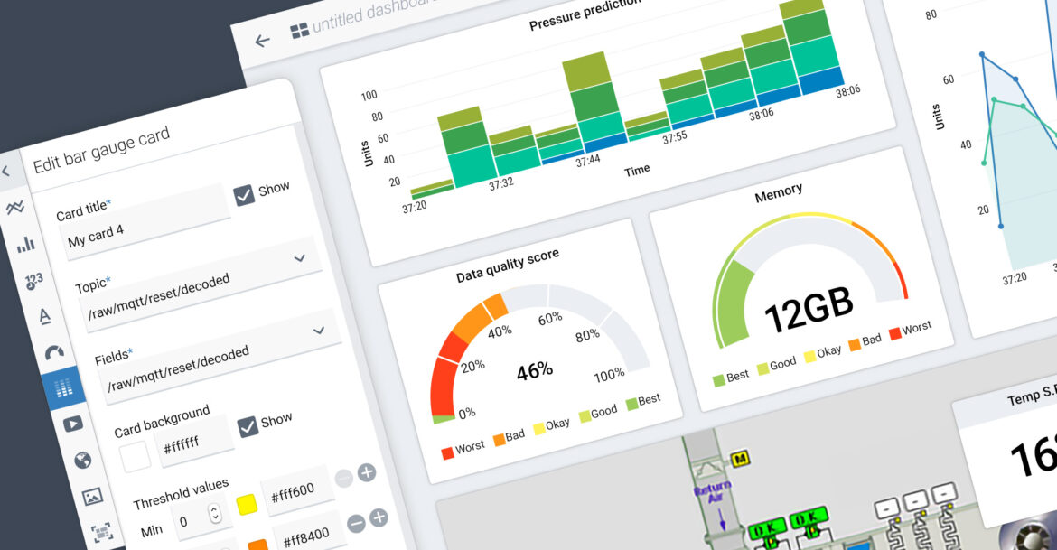 VIZ Visual Dashboard Builder - Jeff Robinson - UX / UI
